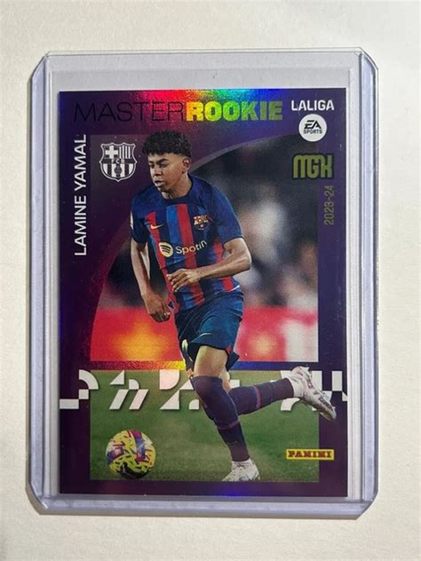 LAMINE YAMAL FC Barcelona Master Rookie 423 Card Megacracks Mgk 2023