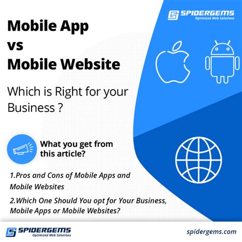 Mobile App Vs Mobile Website Which Is Right For Your Business