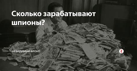 Сколько зарабатывают шпионы ПОРТЯНКИ НАИЗНАНКУ Дзен