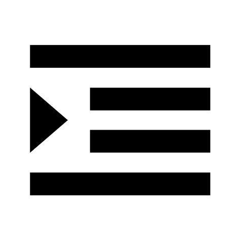 Indent Vector Svg Icon Svg Repo