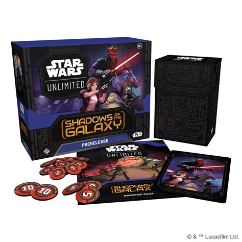 Star Wars Unlimited Shadows Of The Galaxy Prerelease Box