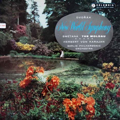 Lp レコード オリジナル盤 モノラル カラヤンのドヴォルザーク交響曲第95番「新世界より」 英columbiai 3628