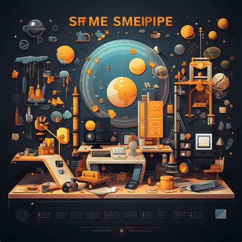 Premium Ai Image Mobile App Layout Design Of Stem Education Lab Equipment Layout Science