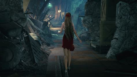 Short Sexy Dress Aerith Final Fantasy VII Remake Mods