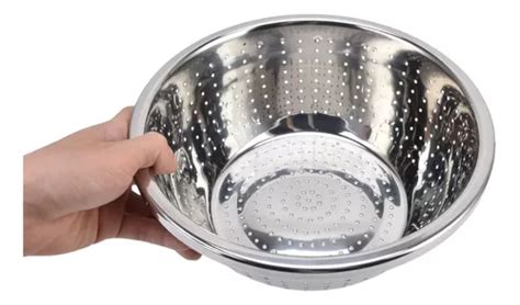 Colador Colapasta Escurridor Fideos Acero Inoxidable Cocina