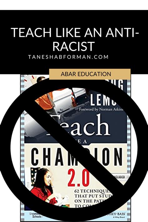 Reflect Learn Be An Anti Racist Teacher Tanesha B Forman