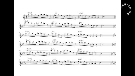 2 5 1 Jazz Licks To Practice In 12 Keys 6 Youtube