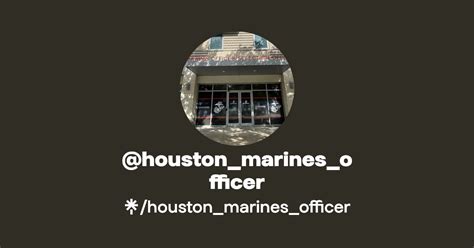 Houstonmarinesofficer Instagram Facebook Linktree