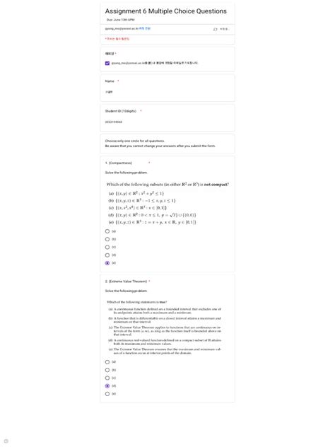 Assignment 6 Multiple Choice Questions Pdf Mathematical Optimization Utility