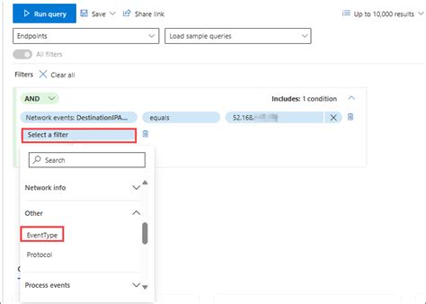 build queries using guided mode in microsoft defender advanced hunting