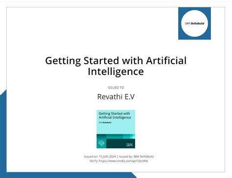 Revathi Ev On Linkedin Ai Artificialintelligence Ibm Learning