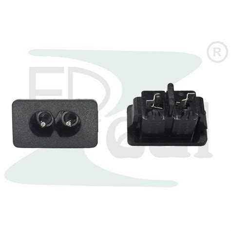 Ac Socket 009 Black 2 Pins At Rs 350piece In New Delhi Id