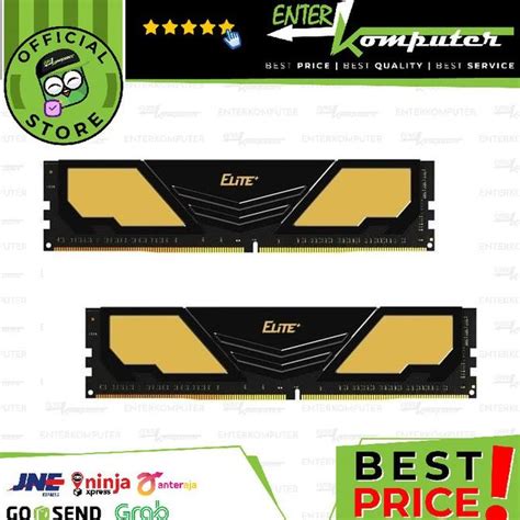 Jual Harga Terbaik Team Elite Plus Black Ddr4 Pc21000 2666mhz Dual