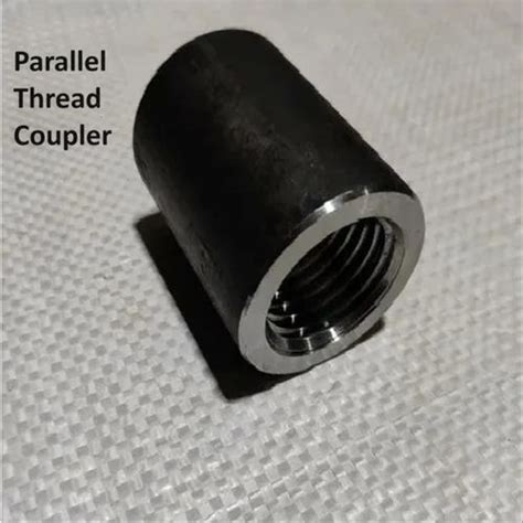 ms parallel thread coupler for plumbing pipe at rs 75 in rajkot id