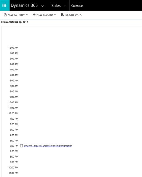 Activities In Dynamics 365 Carl De Souza