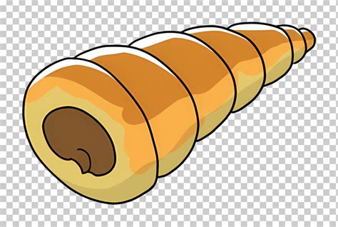 Cartoon Cartoon Conch Shell Illustration With Spirals Png Clipart Beach Vibes Cartoon