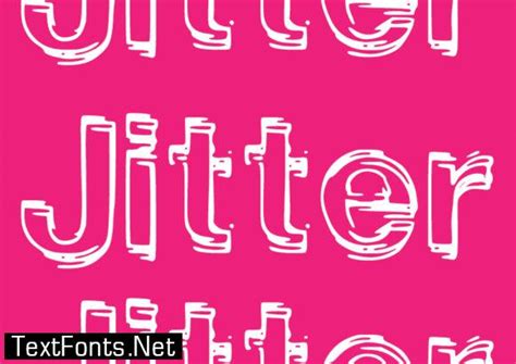 Jitter Font