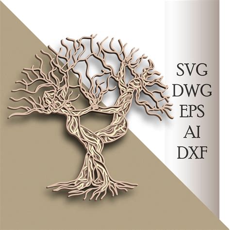 Tree Of Life Multilayer SVG Tree Of Life Cut File D Layer Etsy
