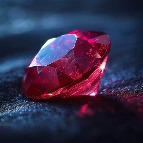 Free Glimmering Red Gem Image Gem Ruby Red Download At Stockcake