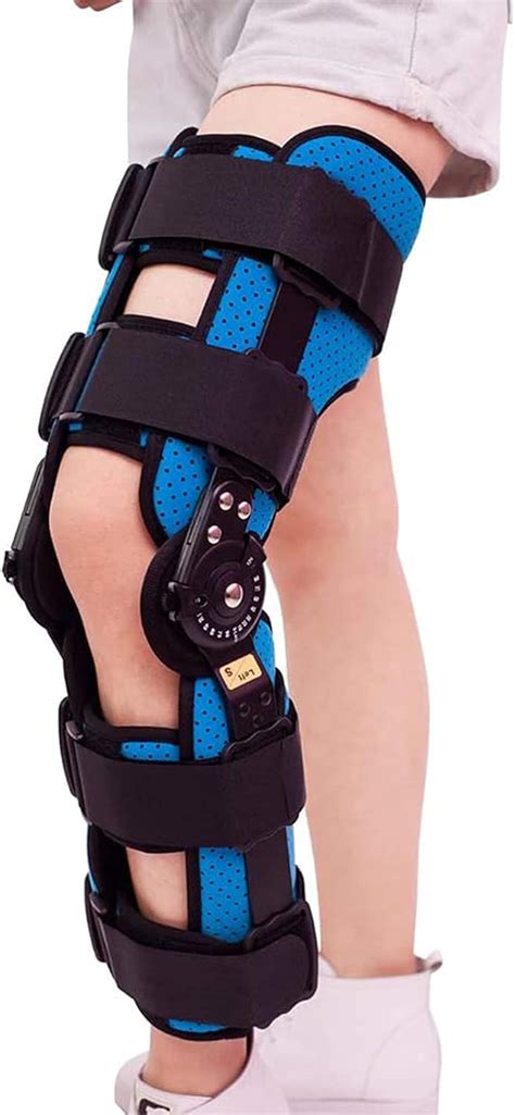Knie Rom Klammer Verletzungs Orthese Wegfahrsperre Verstellbare Gelenk