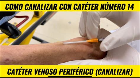 Como Poner Una Venoclisis Fácil Youtube