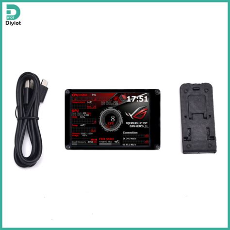 【ready】diyiot 3 5 Inch Ips Usb Mini Screen Aida64 Pc Cpu Ram Hdd Data