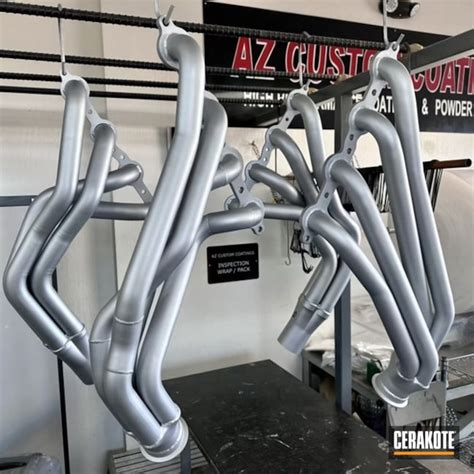 Cerakoting Headers Glacier Silver Cerakote