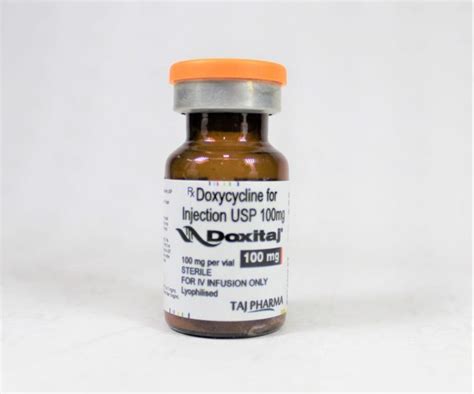 Doxycycline For Injection Usp 100mg Manufacturers In India Suppliers