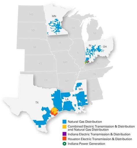 Centerpoint Energy Investor Owned Electric And Gas Utility