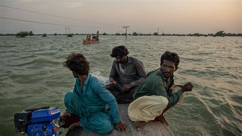 Pakistan Suffers Record Flooding Turning Villages Into Islands The