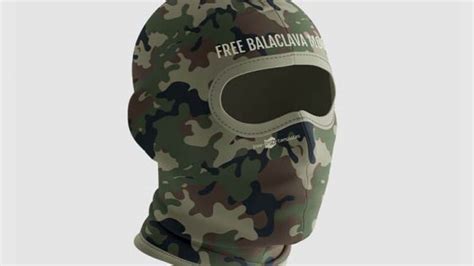 Balaclava Mockup PsFiles