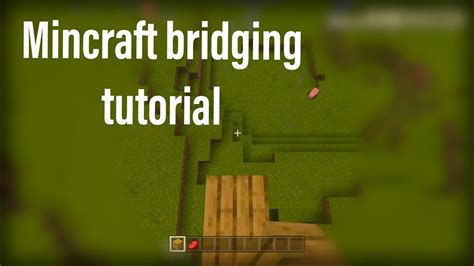 Easiest Bridging Methods In Minecraft Tutorial YouTube