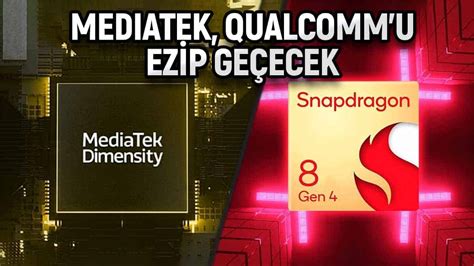Qualcomma Şok Dimensity 9400 Snapdragon 8 Gen 4ü Oyuncak Gibi