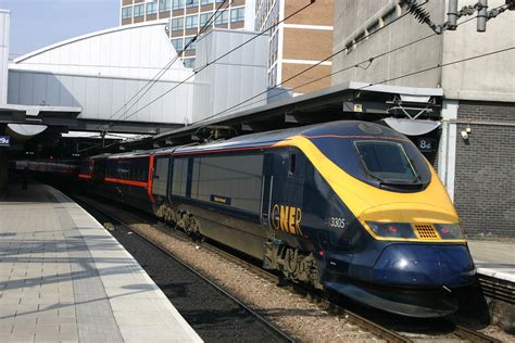 High Speed Rail Eurostar Speed Training Railway Past Tourism