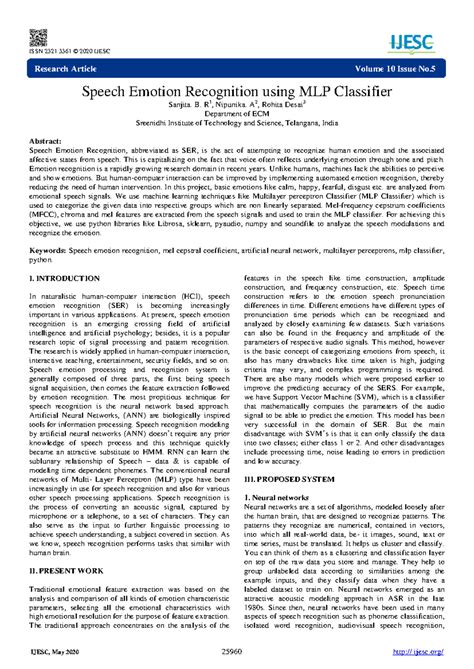 Bc86f90a8f1d88219646 B9072e155be4speech Emotion Recognition Using Mlp