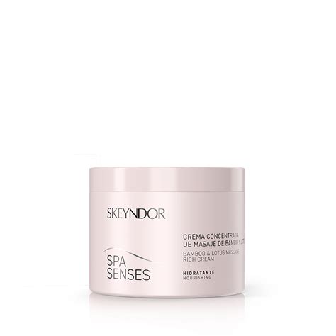 Bamboo Lotus Massage Rich Cream Professional Spa Senses