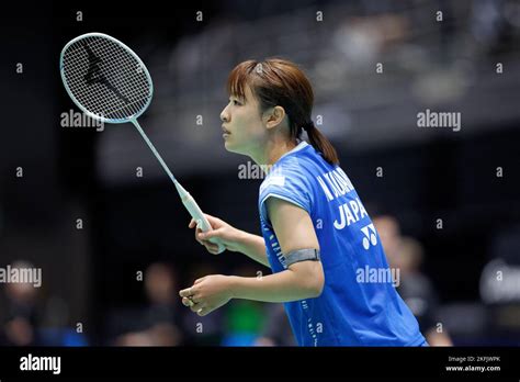 Sydney Australia November Nozomi Okuhara Of Japan In Action During The Singles Match