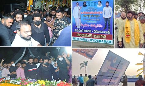 బాలయ్యా ఏంటిది ఎన్టీఆర్ ఫ్లెక్సీ ల తొలగింపు తో మరో రచ్చ