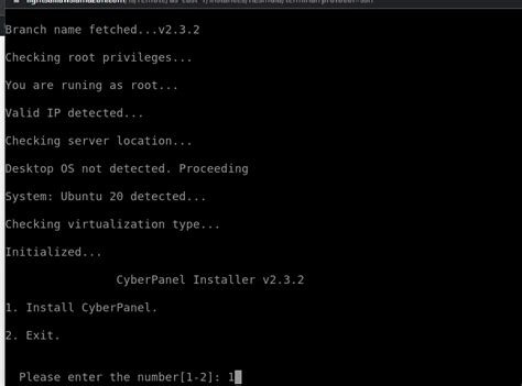 How To Install CyberPanel On Ubuntu LTS Server