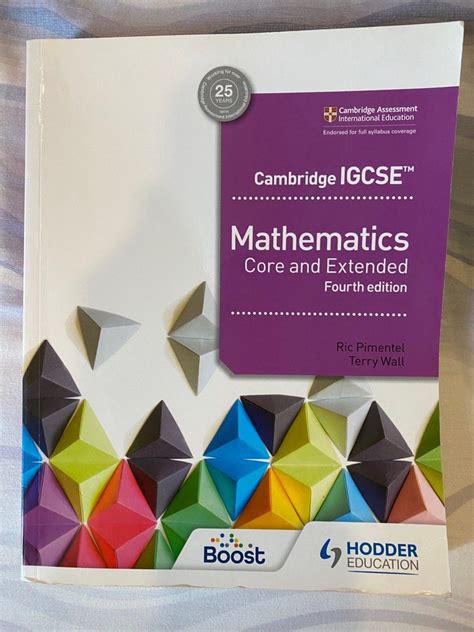 IGCSE Mathematics Coursebook Hobbies Toys Books Magazines