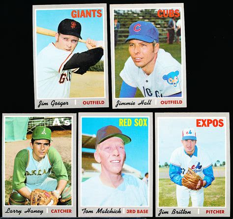 Lot Detail Topps Bb Diff Hi S