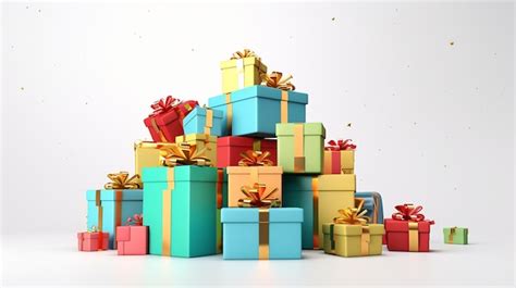 Premium Photo 3d Illustration Flat Open Prize Concept T Box