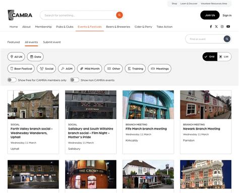 Camra Camras Unmissable Events And Beer Festivals