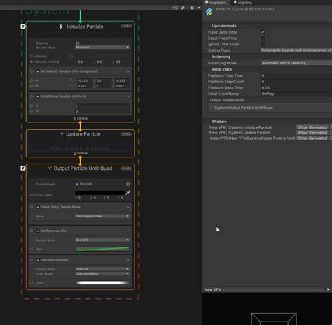 Using Shaders With Output Particle Mesh Unity Engine Unity Discussions