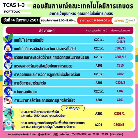 คณะเทคโนโลยีการเกษตร สจล School Of Agricultural Technology