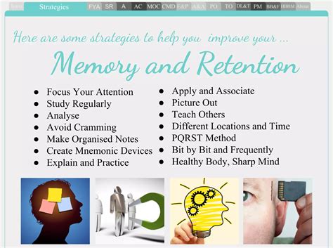 Strategies To Improve Memory And Retention PDF Educational Assessment Education