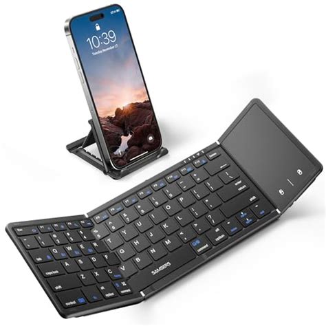 Samsers Keyboard Review Portable Folding Bluetooth With Touchpad Mini Pc Reviewer