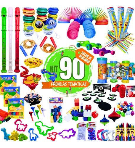 Kit Prenda Festa Junina Brinquedos Doação Brinde Criança Frete grátis