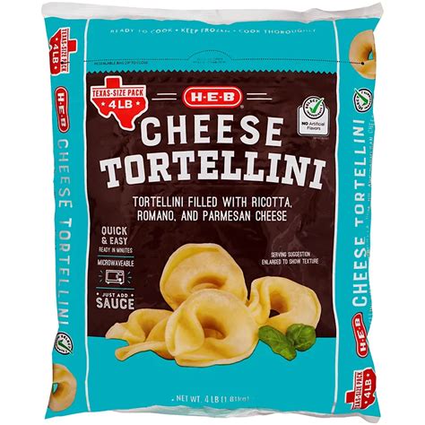 H E B Select Ingredients Cheese Tortellini Shop Entrees And Sides At H E B