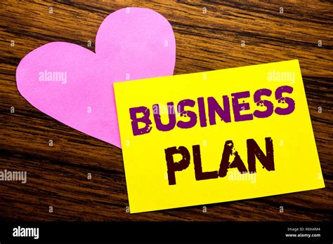 Hand Writing Text Caption Inspiration Showing Business Plan Business